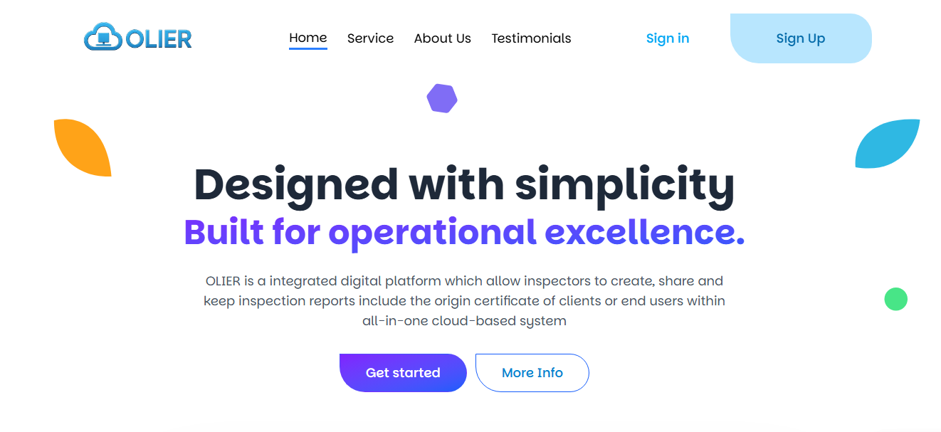 OLIER – All-in-One Digital Inspection Platform